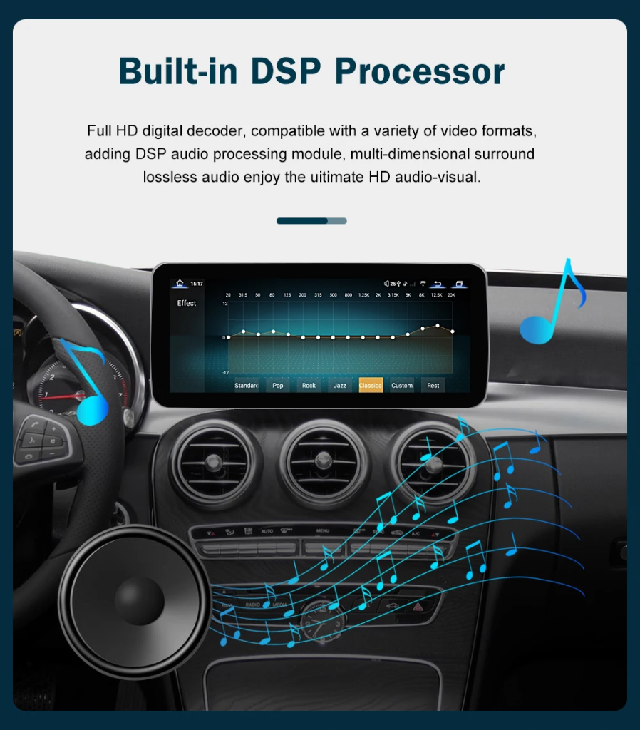 Android Screen For Mercedes Benz C/GLC W204 W205